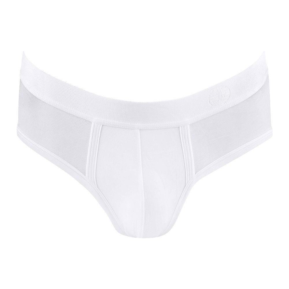 Junaid Jamshed Men's Modal Brief, JJUW-MBRIEF-00M, White