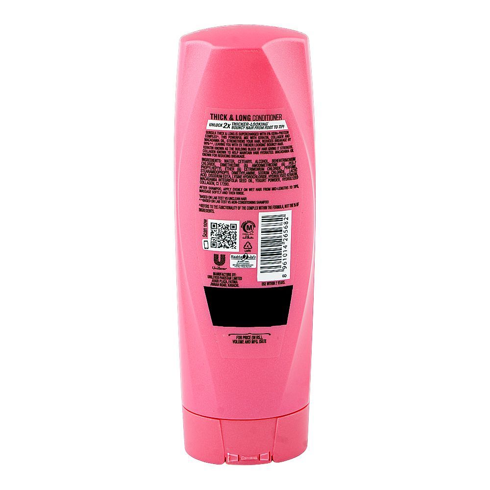 Sunsilk Thick & Long Kera-Protein Complex 5% Conditioner, Collagen ...
