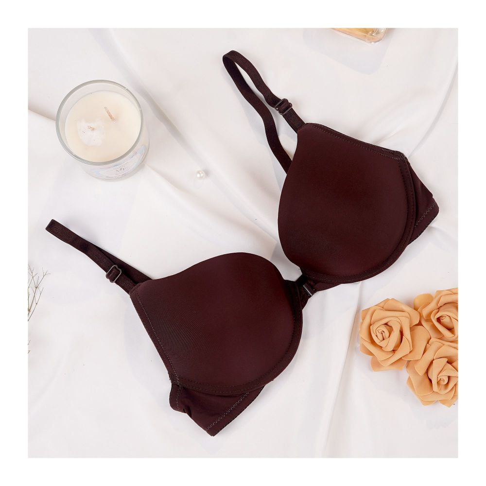 Flourish Women's Foam Bra, Chocolate, 1931
