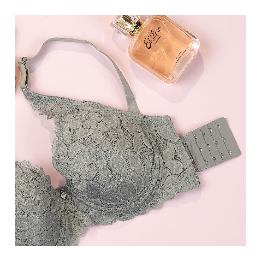 Flourish Women's Foam Bra, Grey, 2183