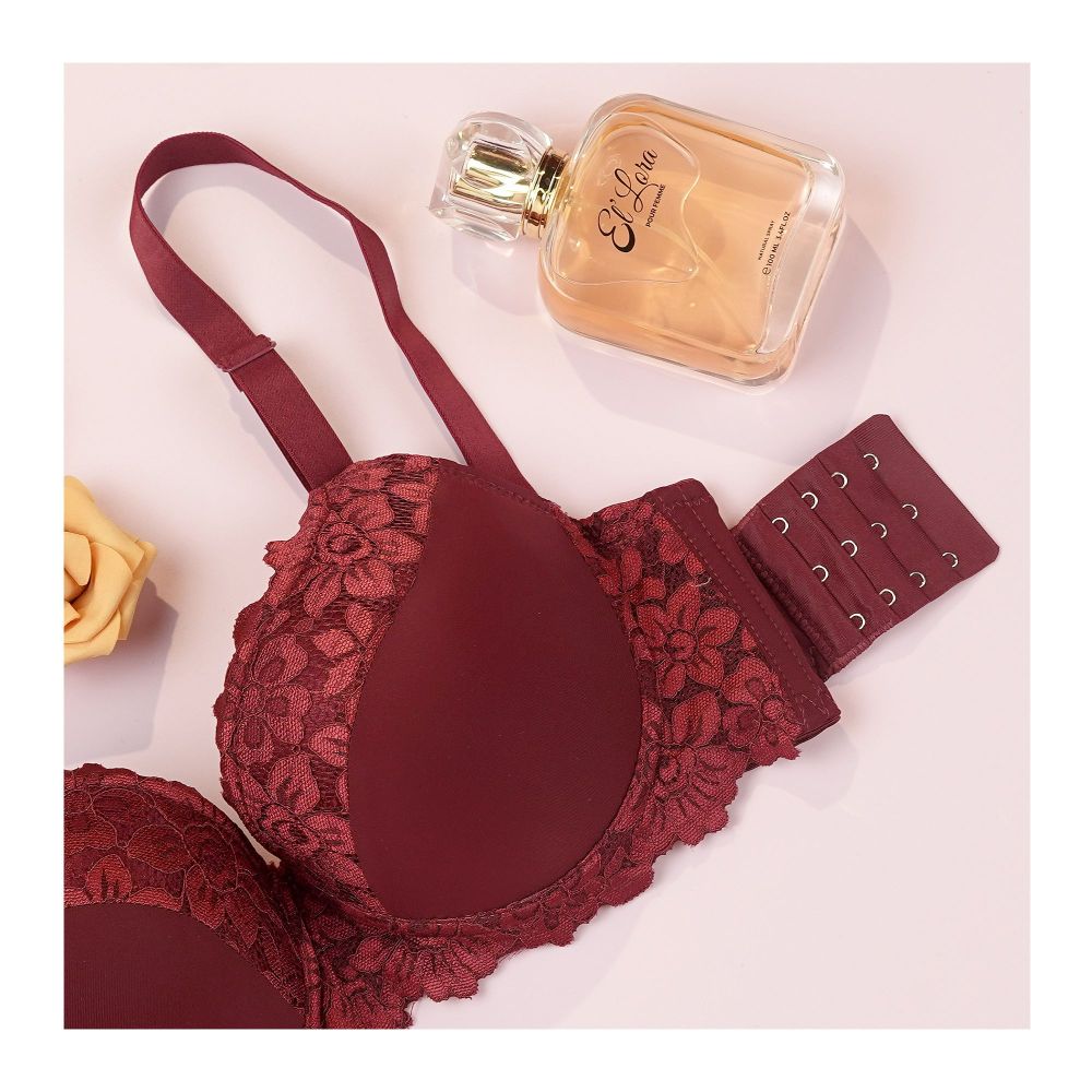 Flourish Women's Foam Bra, Wine, 2229