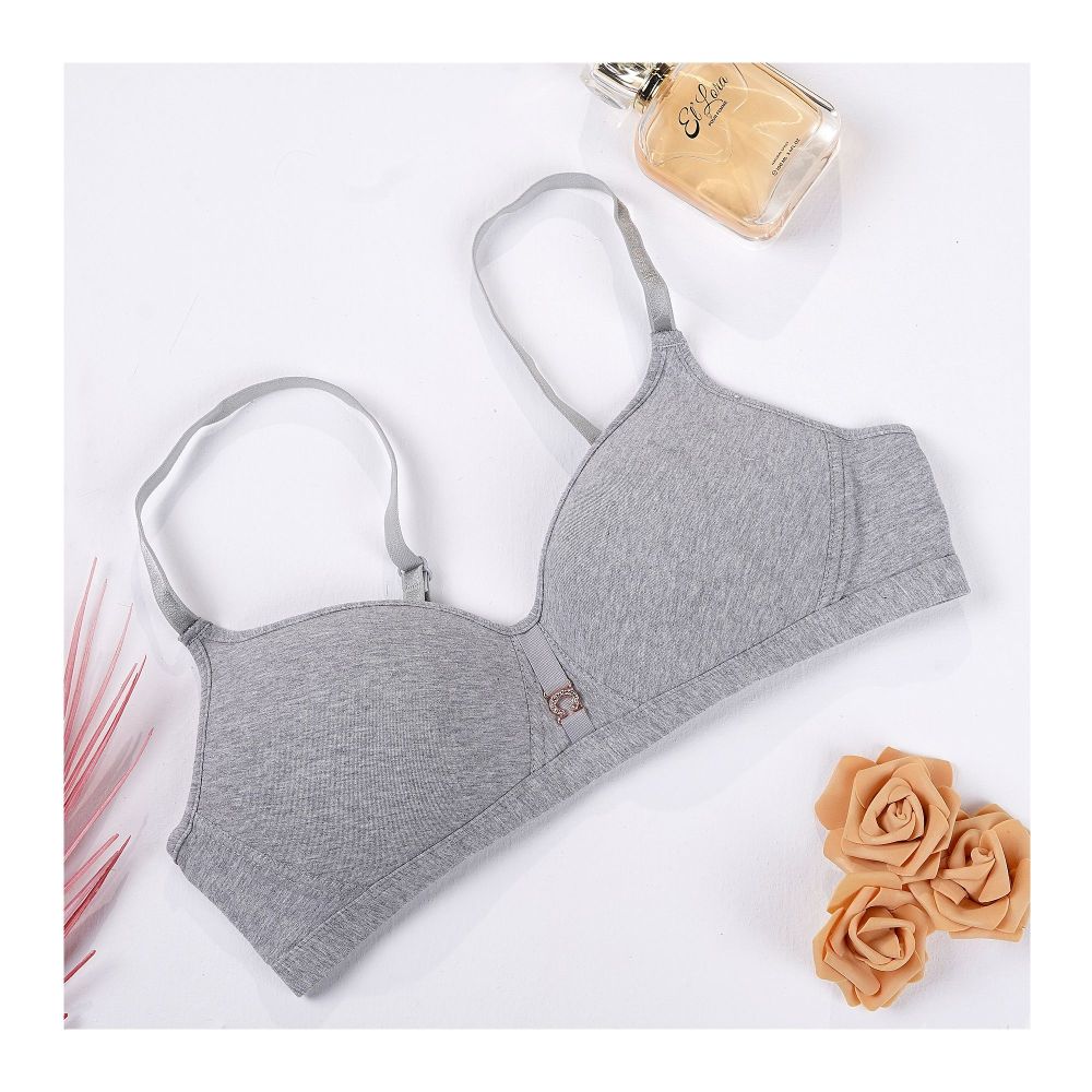 Flourish Women's Foam Bra, Silver, 688