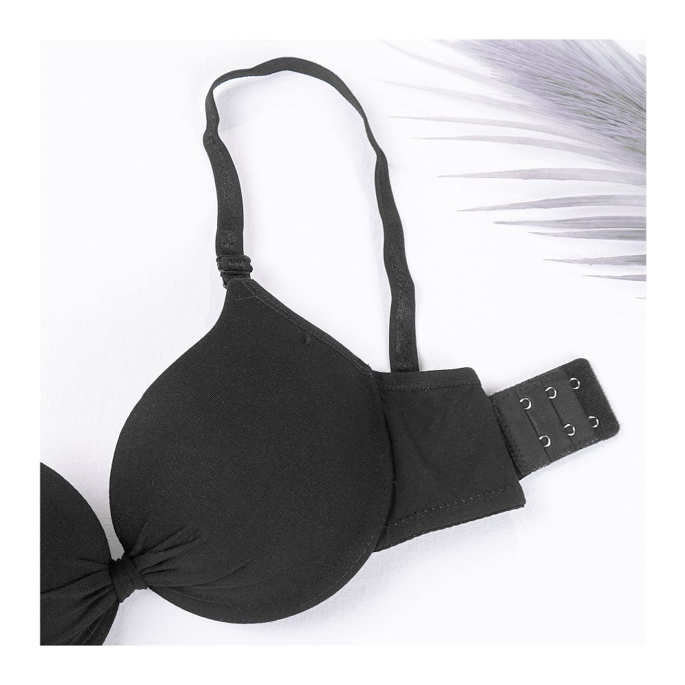 Flourish Women's Foam Bra, Black, 1257