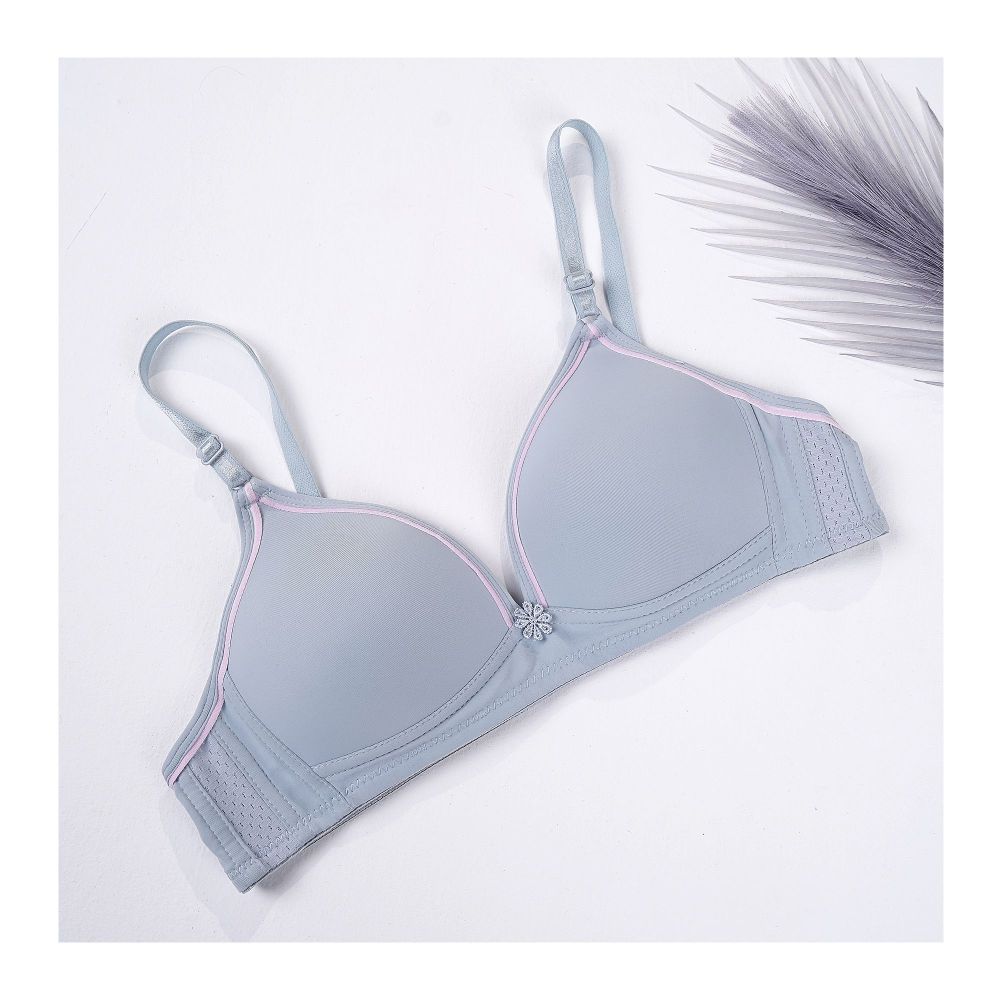 Flourish Women's Foam Bra, Blue, 8833