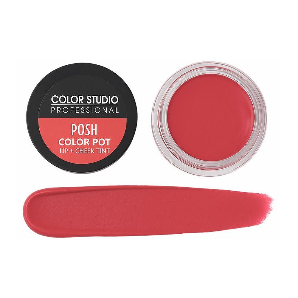 Color Studio Color Pot Lip + Cheek Tint, Posh