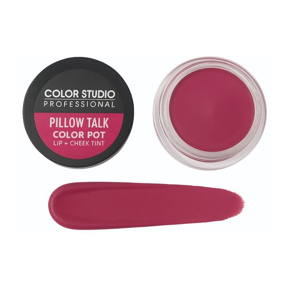 Color Studio Color Pot Lip + Cheek Tint Tinker, Pillow Talk