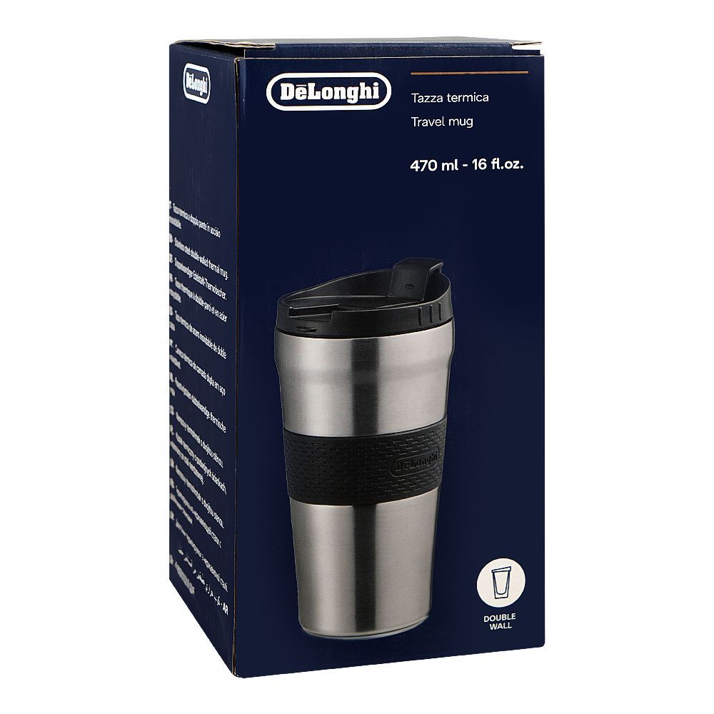 DeLonghi Travel Mug, 470ml, DLSC073