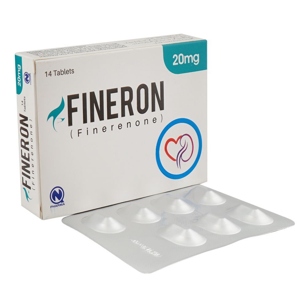 N Pharma Fineron Tablet, 20mg, 14-Pack