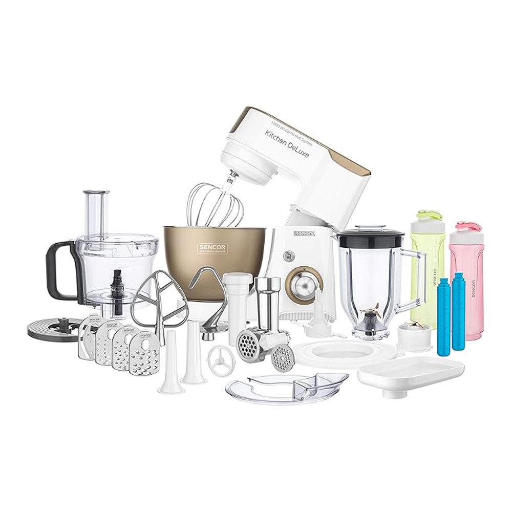 Sencor Multi-Function Food Stand Mixer, 1000W, 4.5 Liters Bowl, STM4467CH