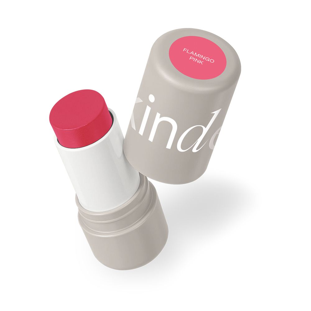 Skin Deep Velvet Flush Lip + Cheek Blush, Flamingo Pink, 10g