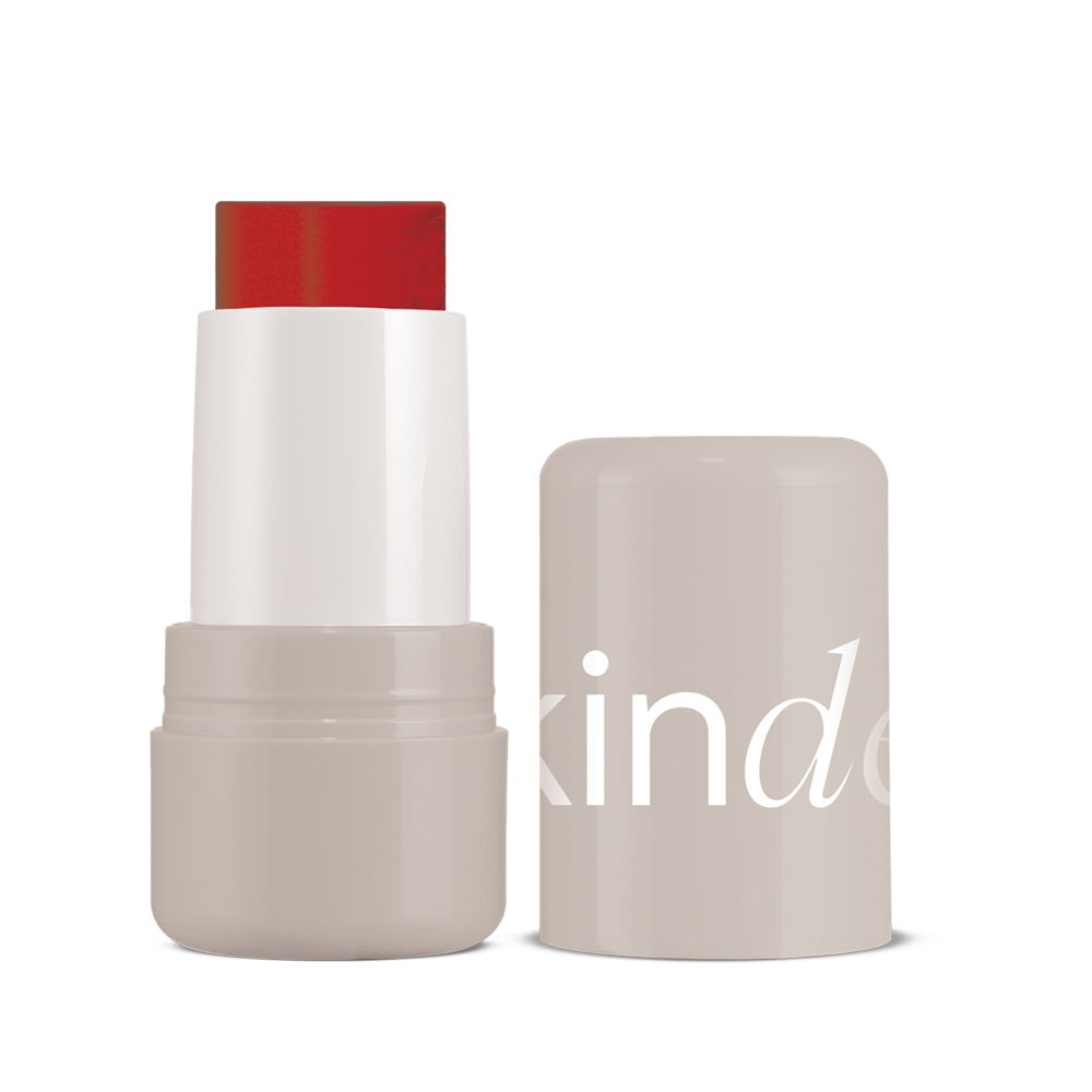 Skin Deep Velvet Flush Lip + Cheek Blush, Cherry Red, 10g