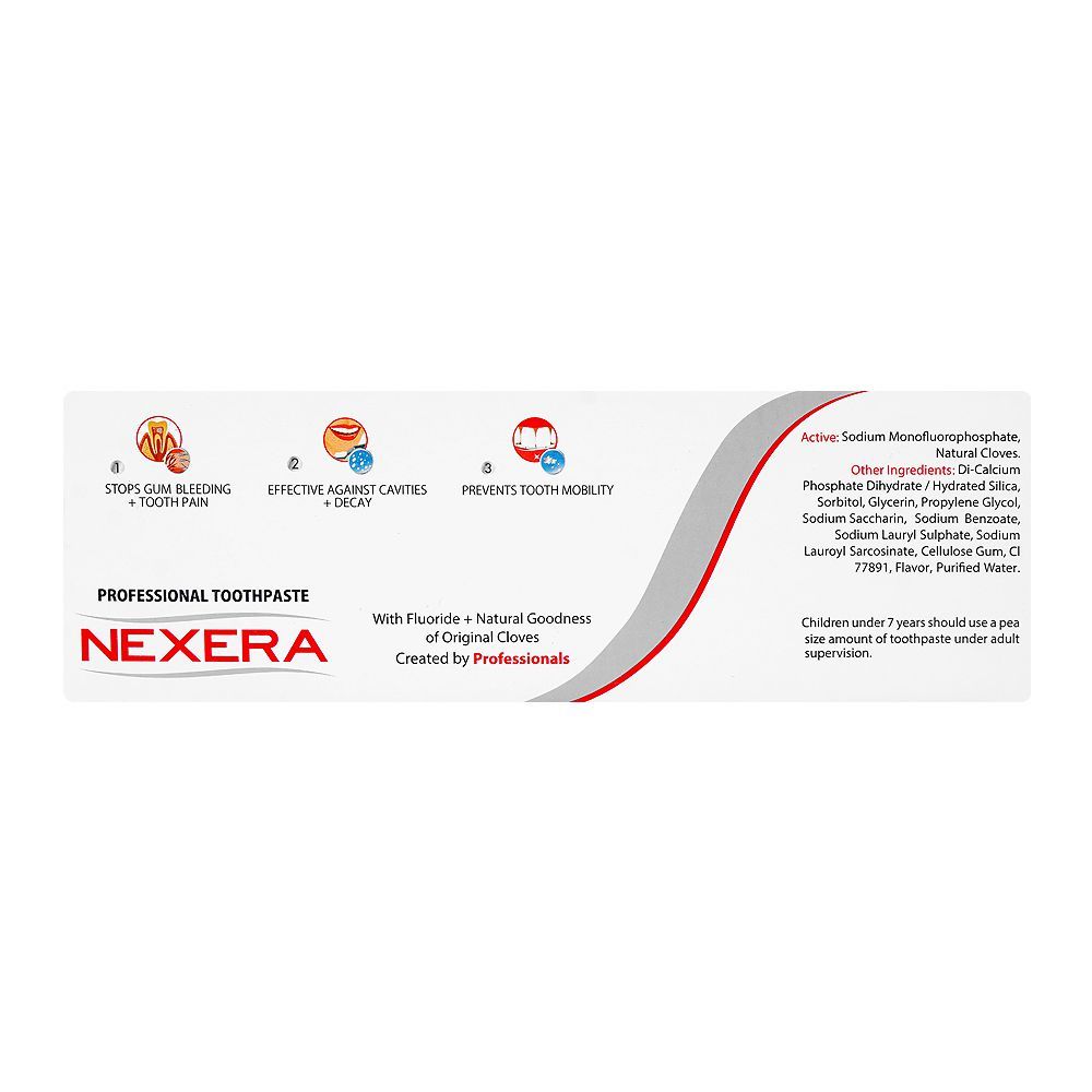 Nexera Professional Toothpaste, 140g, With ToothBrush