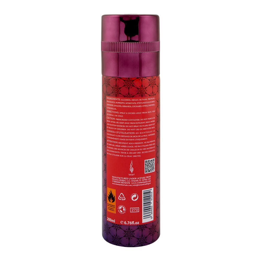 Hemani Royal Magic Pour Homme Perfumed Body Spray, For Men, 200ml