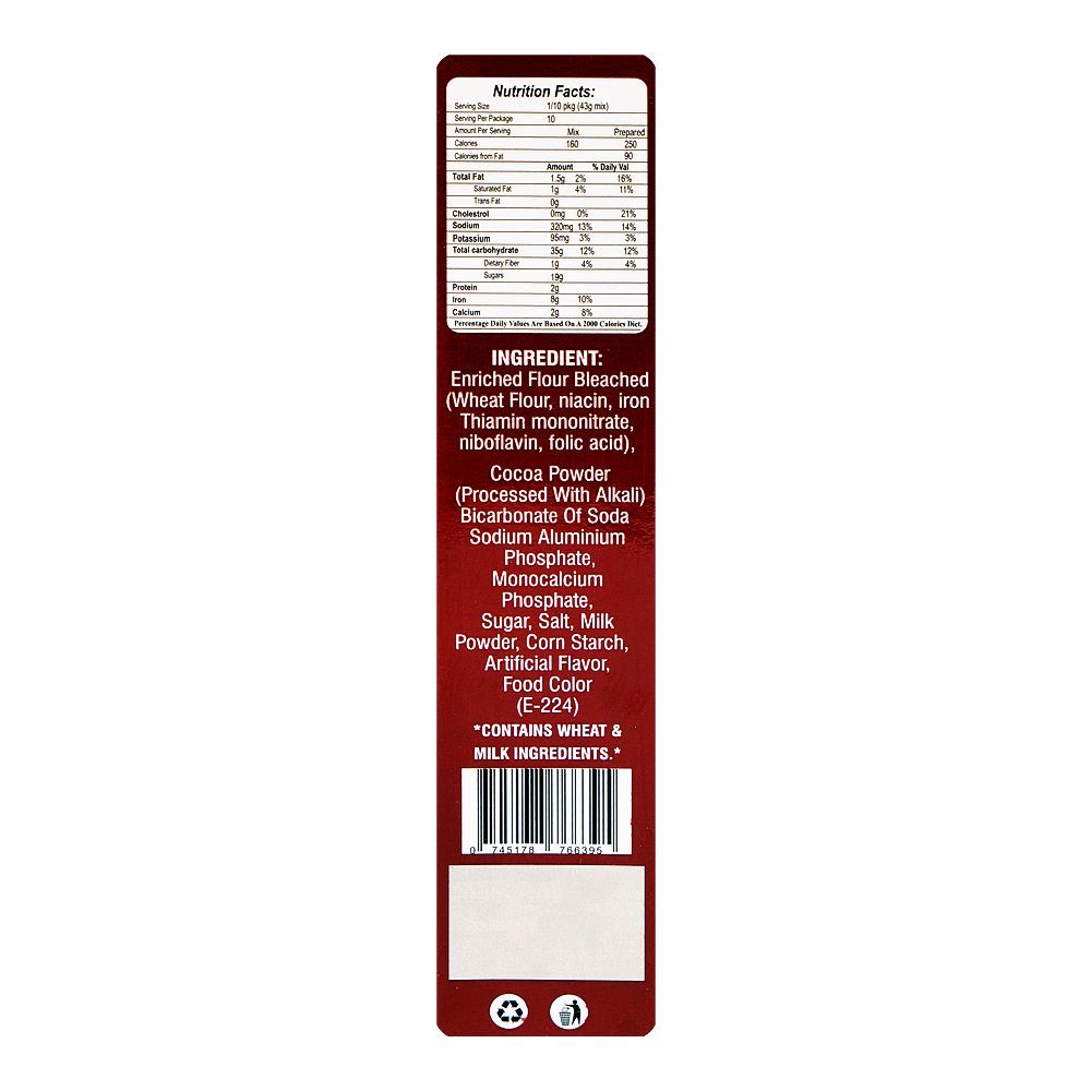 Bakea Red Velvet Cake Mix, 430g