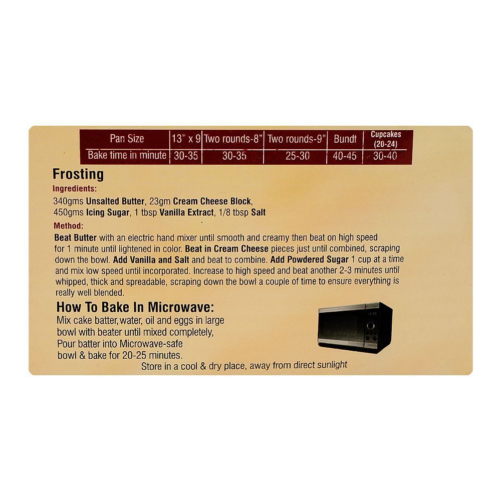 Bakea Red Velvet Cake Mix, 430g
