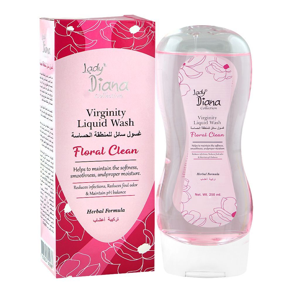 Lady Diana Floral Clean Virginity Liquid Wash, 250ml