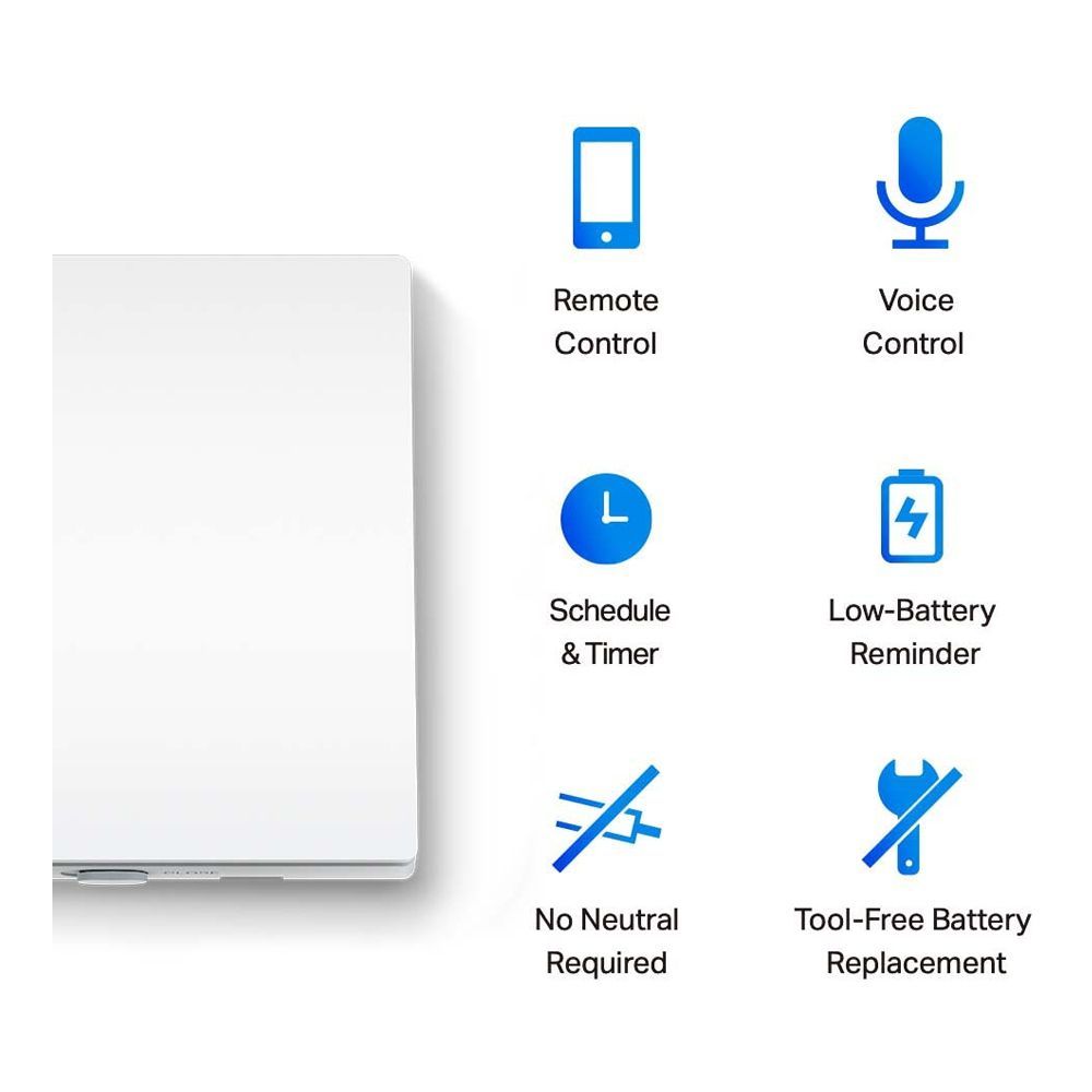 TP-LINK Smart Light Switch, 1-Gang 1-Way, Tapo S210