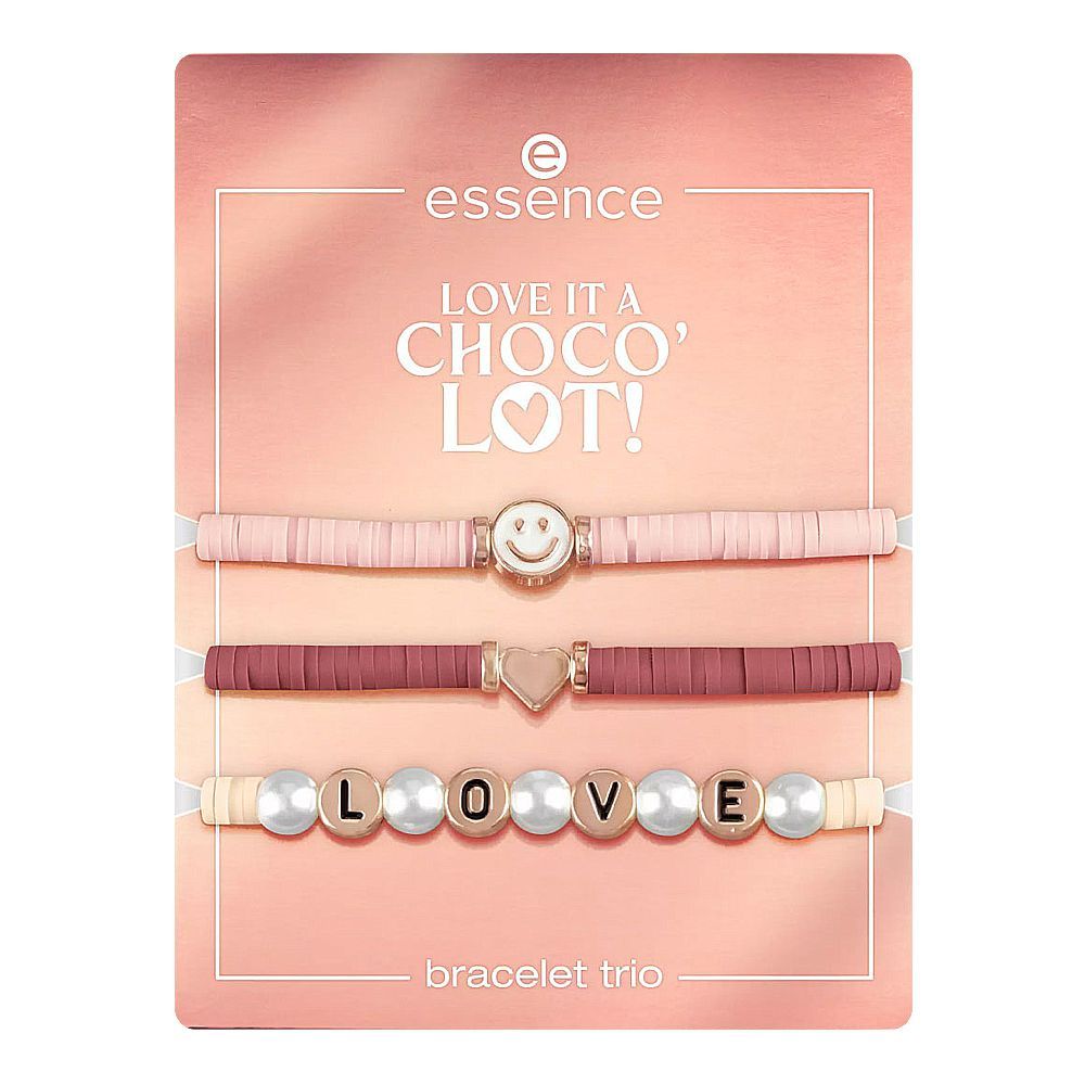 Essence Love It A Choco Lot! Bracelet Trio, 01 Chocolatey Vibes Only!