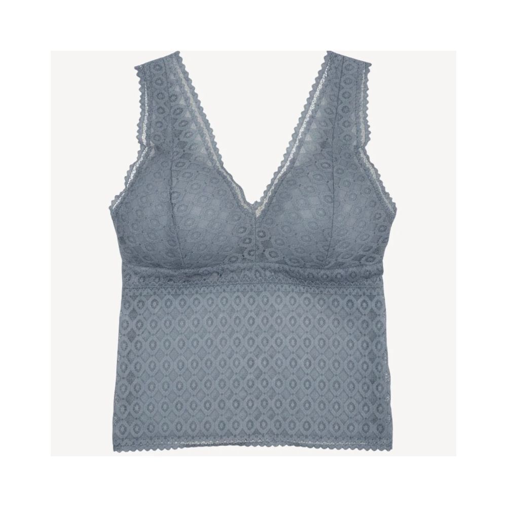 Sajiero Women's Padded Bra, Net, Mesh, Comfort, Free Size, 2-Pack