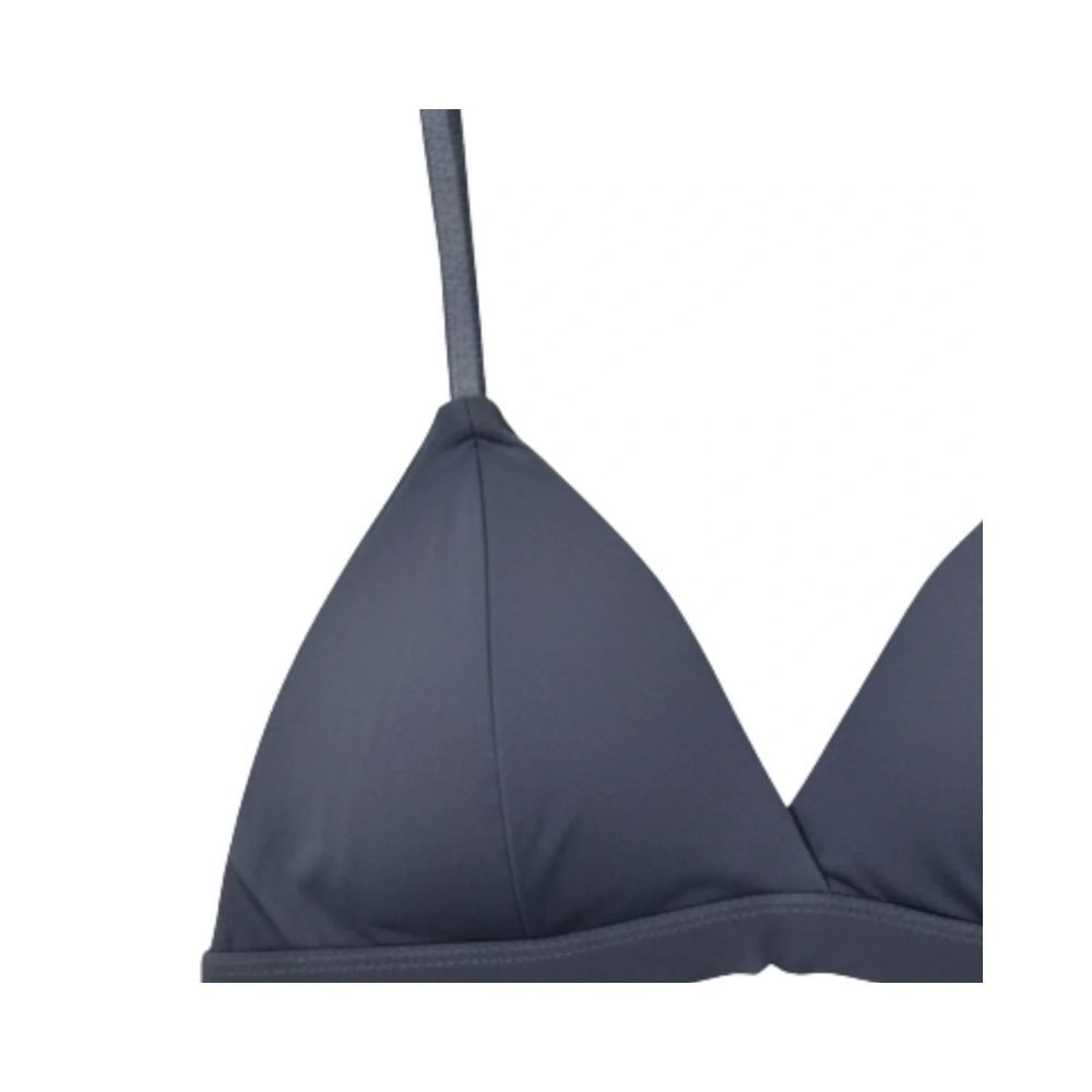 Sajiero Women's Padded Bra, One Tone, Adjustable Straps, Grey, 32B