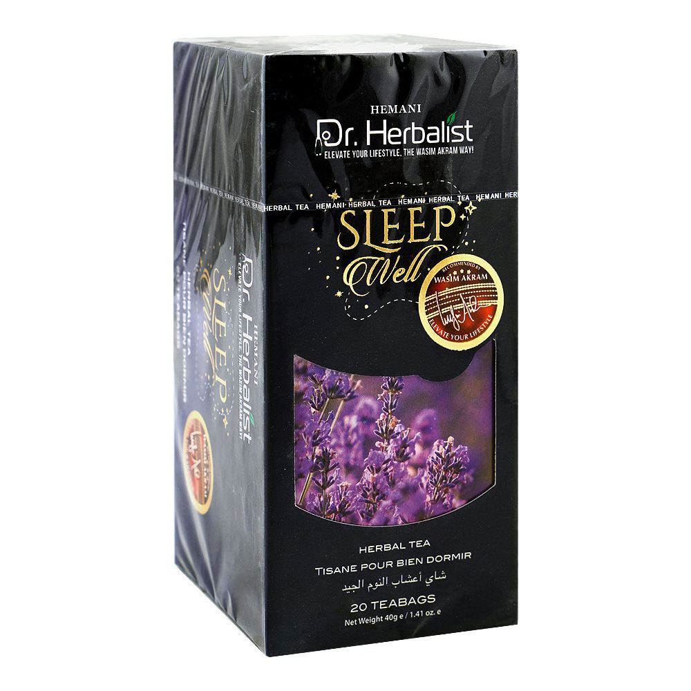 Hemani Dr.Herbalist Sleep Well Tea, 20-Pack
