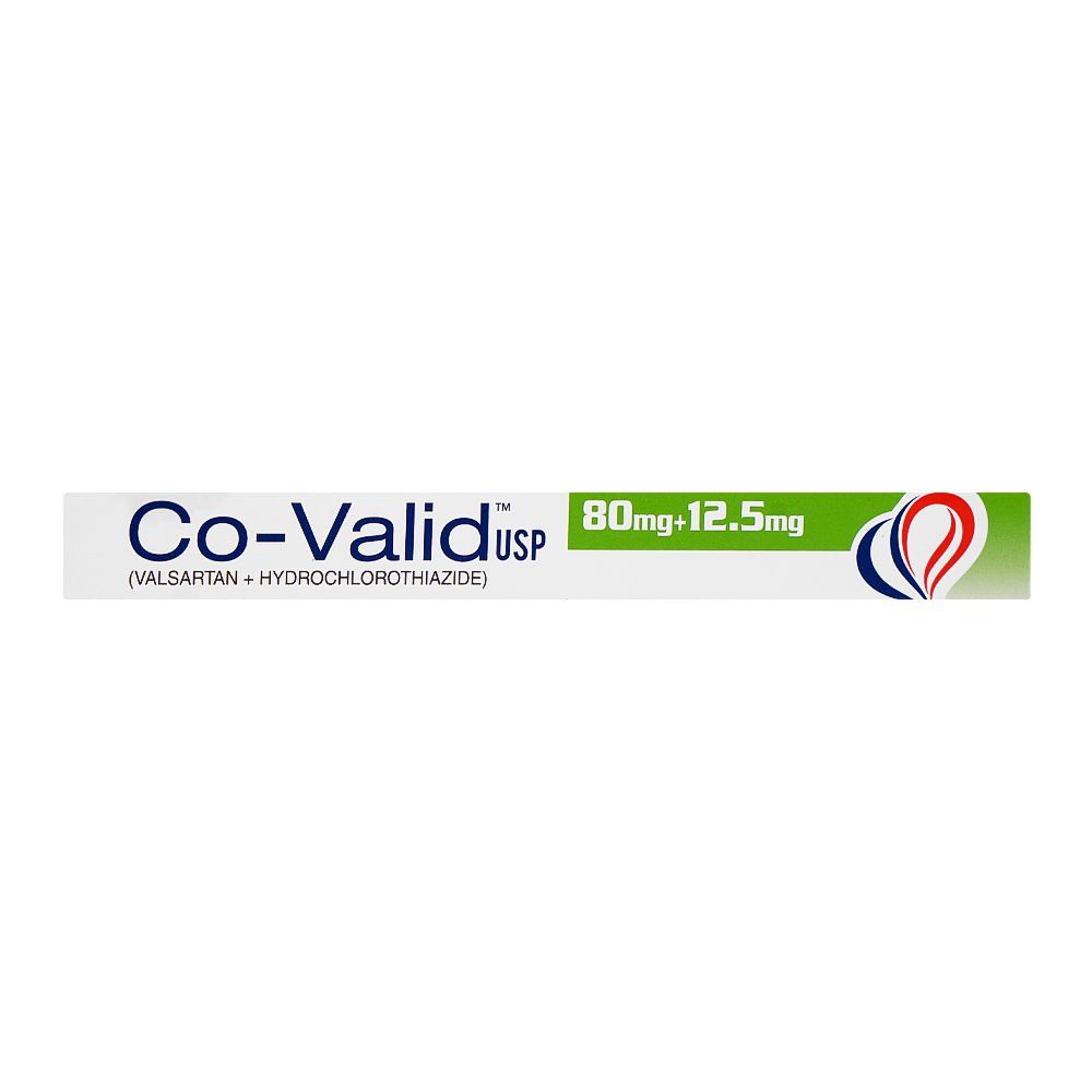 Scilife Pharma Co-Valid Tablet, 80mg + 12.5mg, 28-Pack