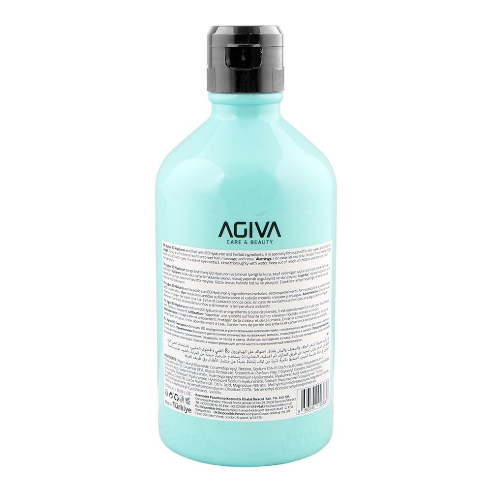 Agiva Care & Beauty 8D Hyaluron Pro Care Moisturizing Shampoo ...