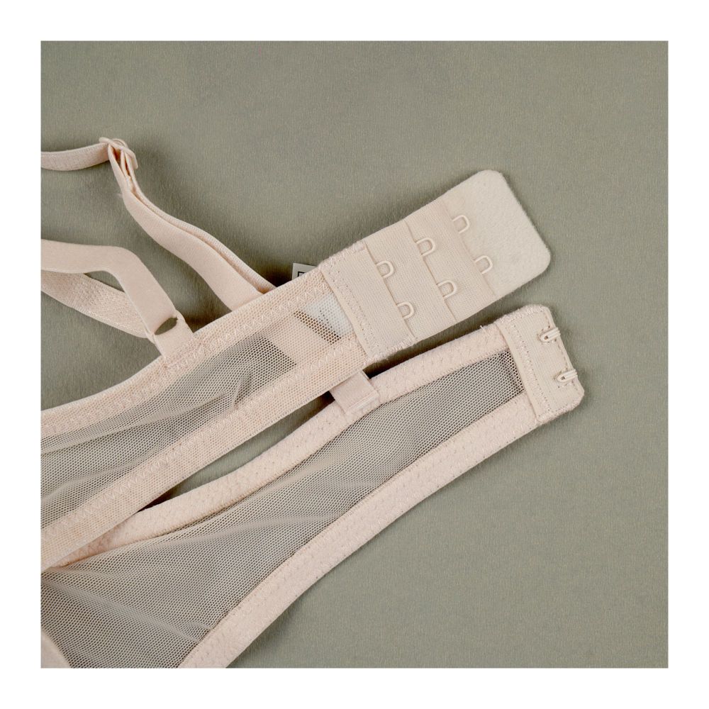 BLS Women's Padded Bra, Polyamide, Adjustable Straps, Ivory, Emma ...
