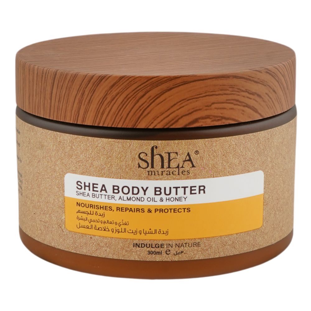 Shea Miracles She Butter, Almond Oil & Honey Body Butter, For Dry ...