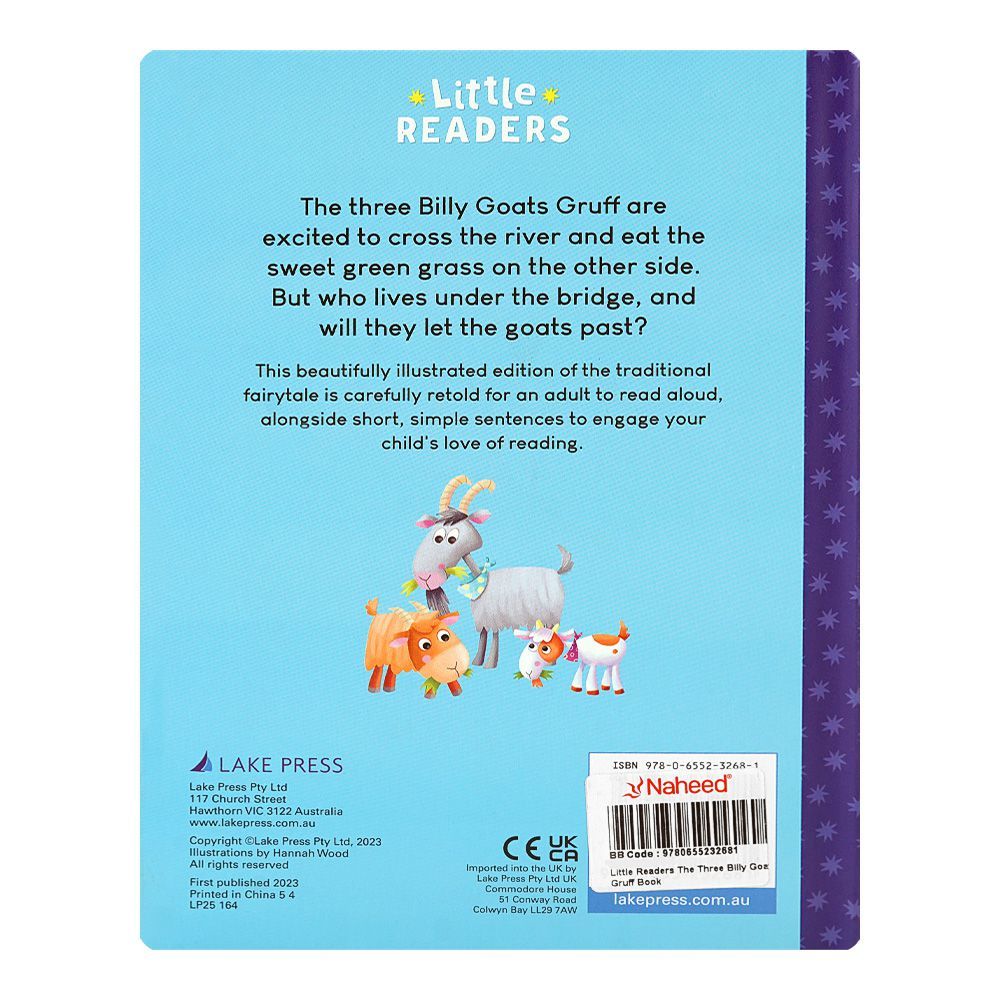 Lake Press Little Readers The Three Billy Goats Gruff Book