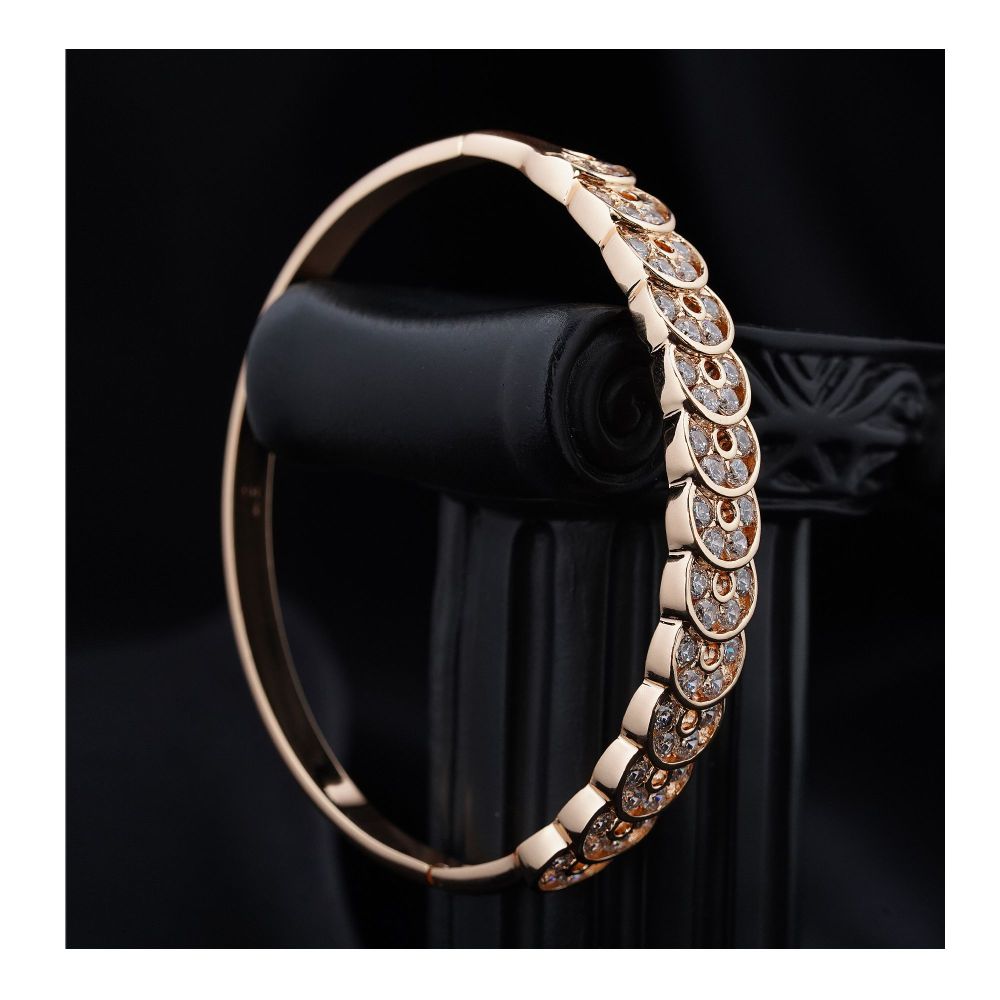 SJ Women's Xuping Bangles Jewellery, Golden, BG00431