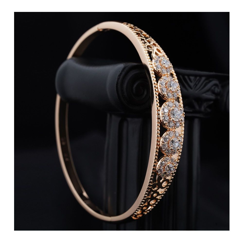 SJ Women's Xuping Bangles Jewellery, Golden, BG00432