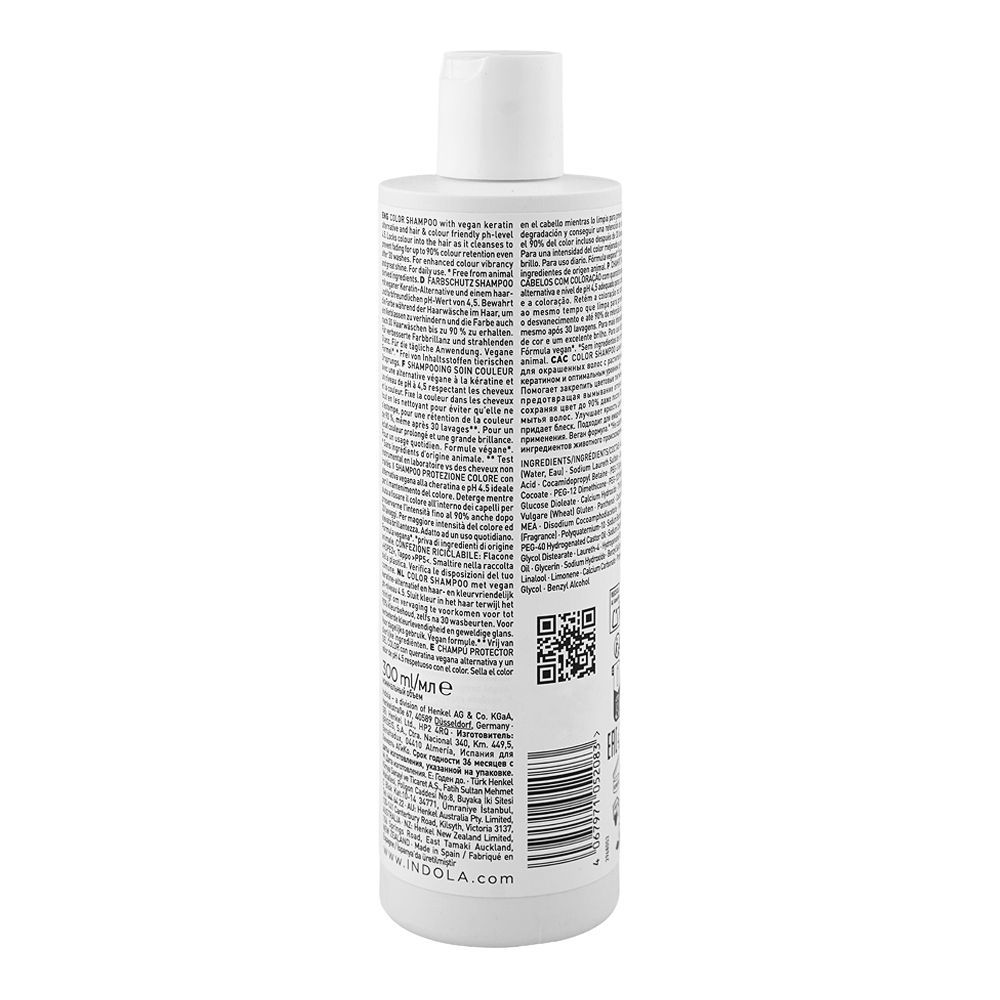 Indola Upto 90% Colour Retention Color Shampoo, Glycerin, For Color ...
