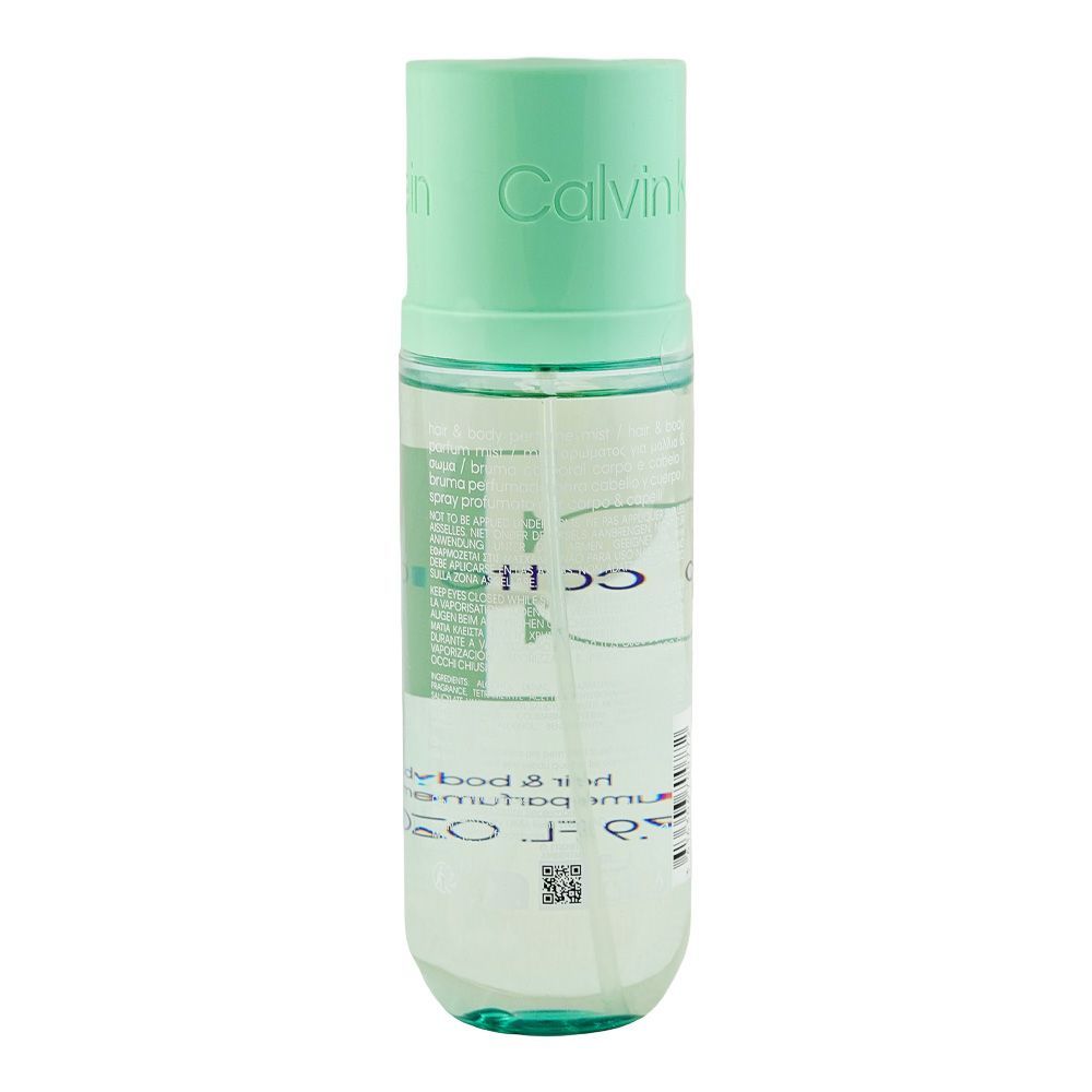 Calvin Klein Cotton Musk Hair & Body Perfume Mist, For Men & Women, 236ml