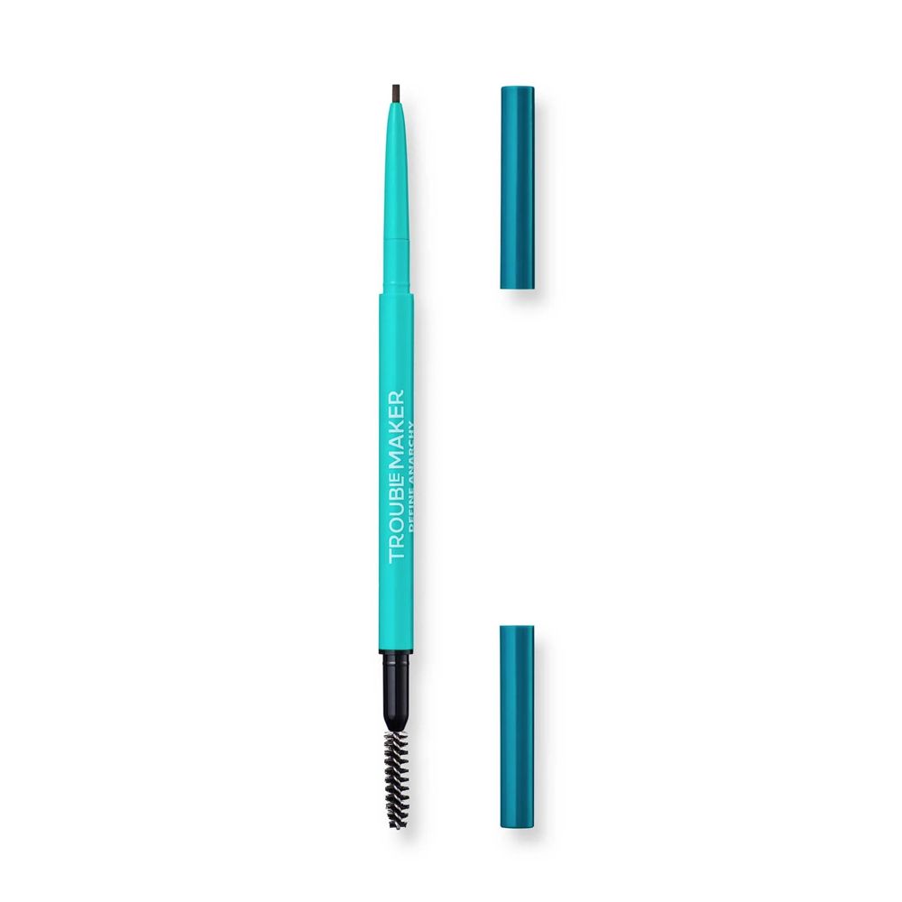 Trouble Maker Define Anarchy Micro Brow Pencil, Dark Brown