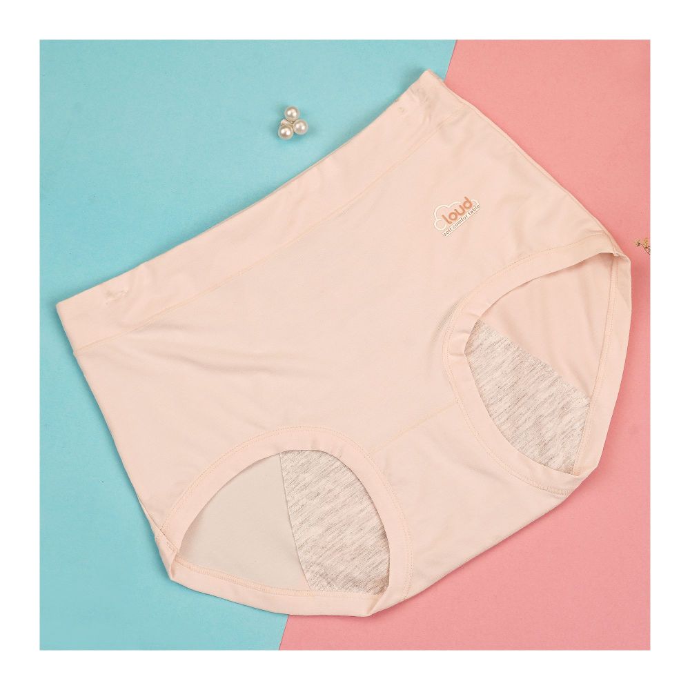 NG Fashion Women's Period Panty, Free Size, Peach, D9237