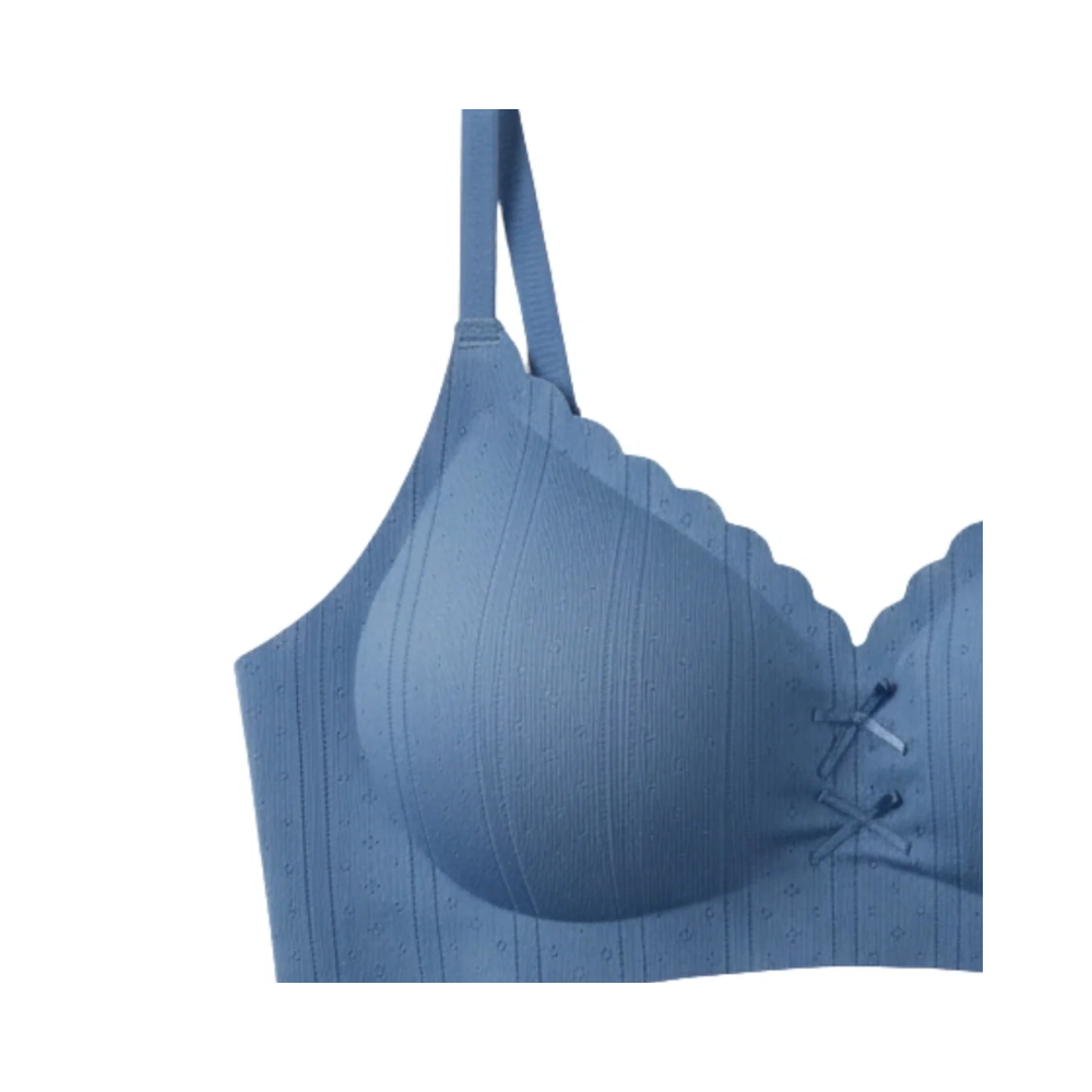 Sajiero Seamless Padded Bra, Pluma, Blue