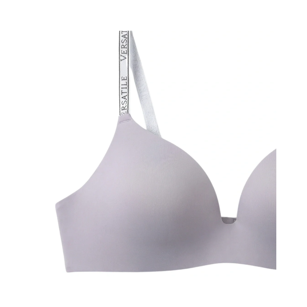 Sajiero Seamless Padded Bra, Veluna, Grey