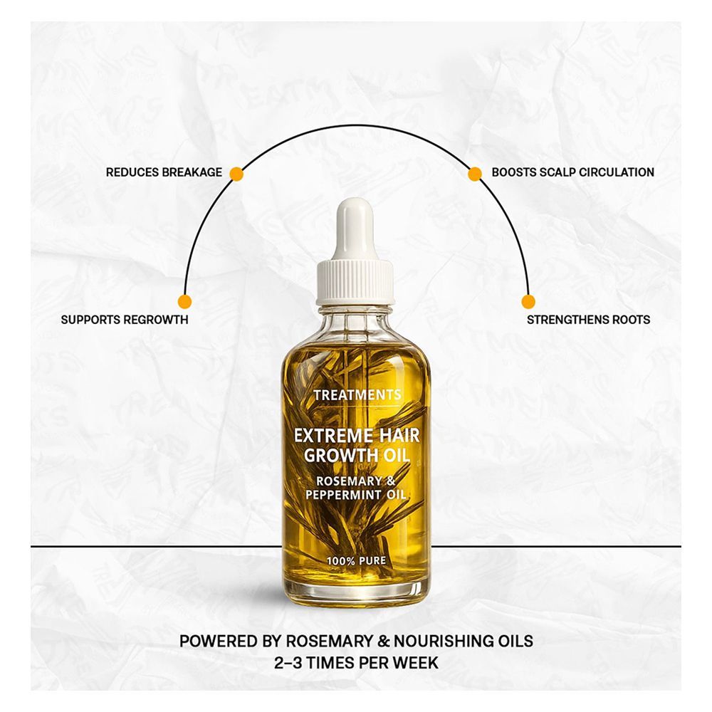 Treatments Extreme Hair Growth Oil Rosemary & Pepperment Oil, For Hair ...