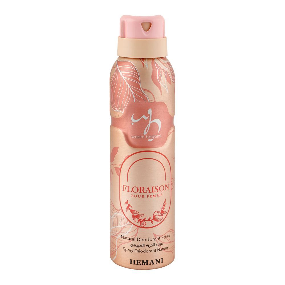 Wasim Badami Floraison Pour Femme Body Spray, For Women, 150ml