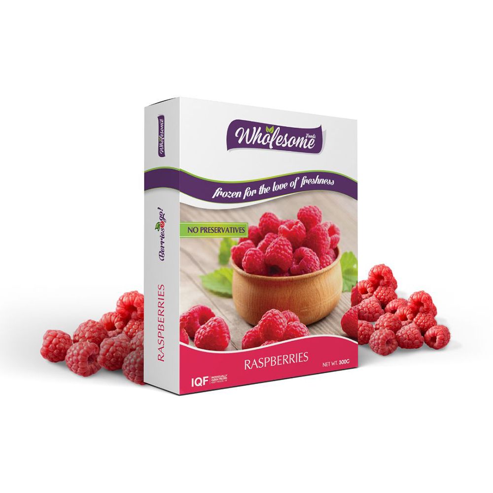 Order Wholesome Foods Rasp Berries, 300g Online at Best Price in ...