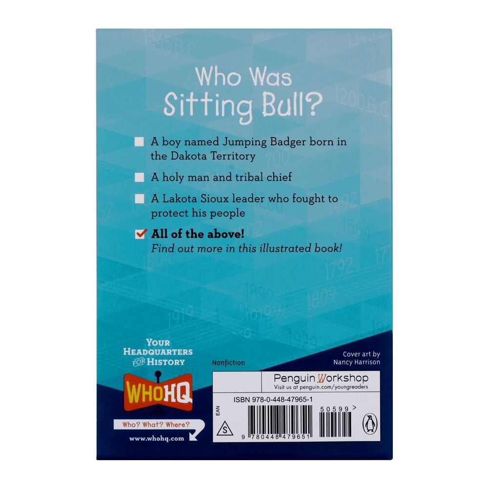 Purchase Who Was Sitting Bull? Book Online at Best Price in Pakistan ...