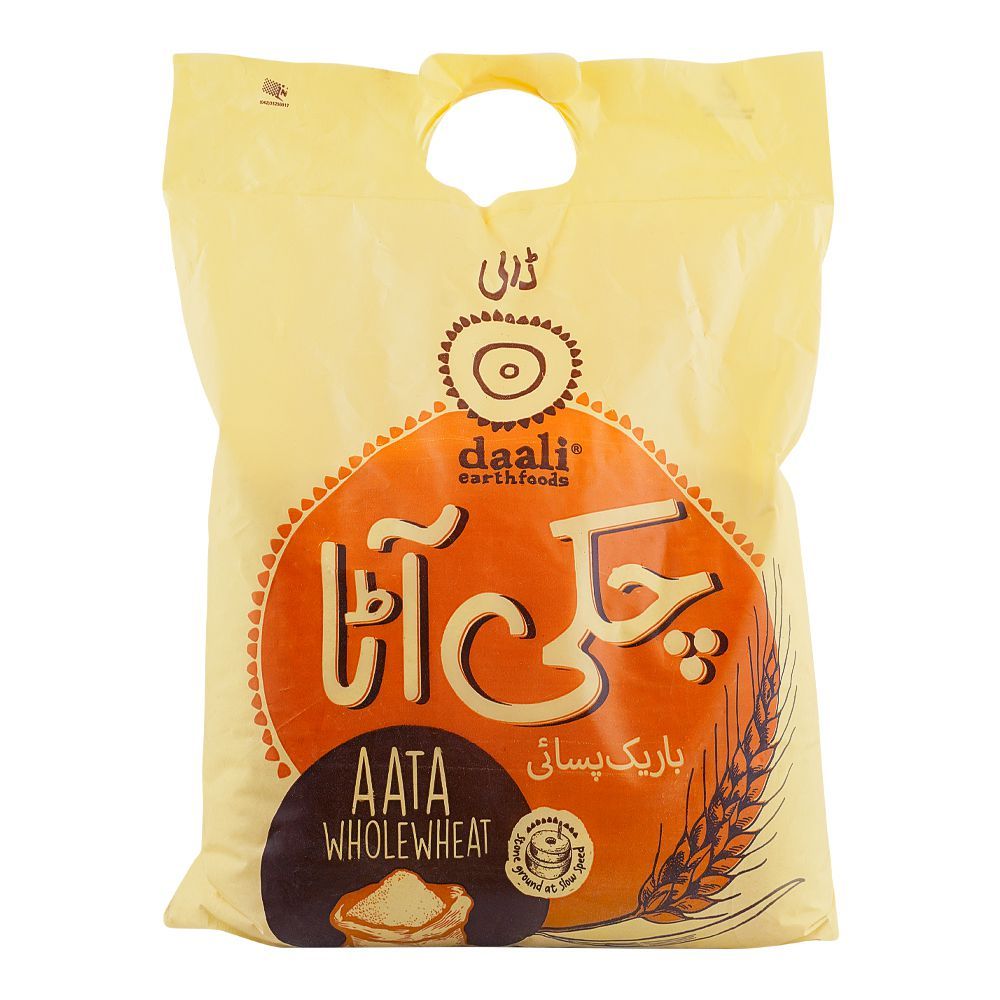 Buy Daali Whole Wheat Aata Fine Ground, 5kg Online at Special Price in ...