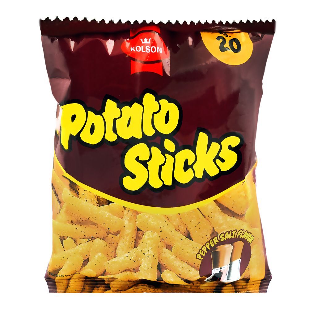 Order Kolson Potato Sticks, Pepper & Salt, 38g Online at Best Price in ...