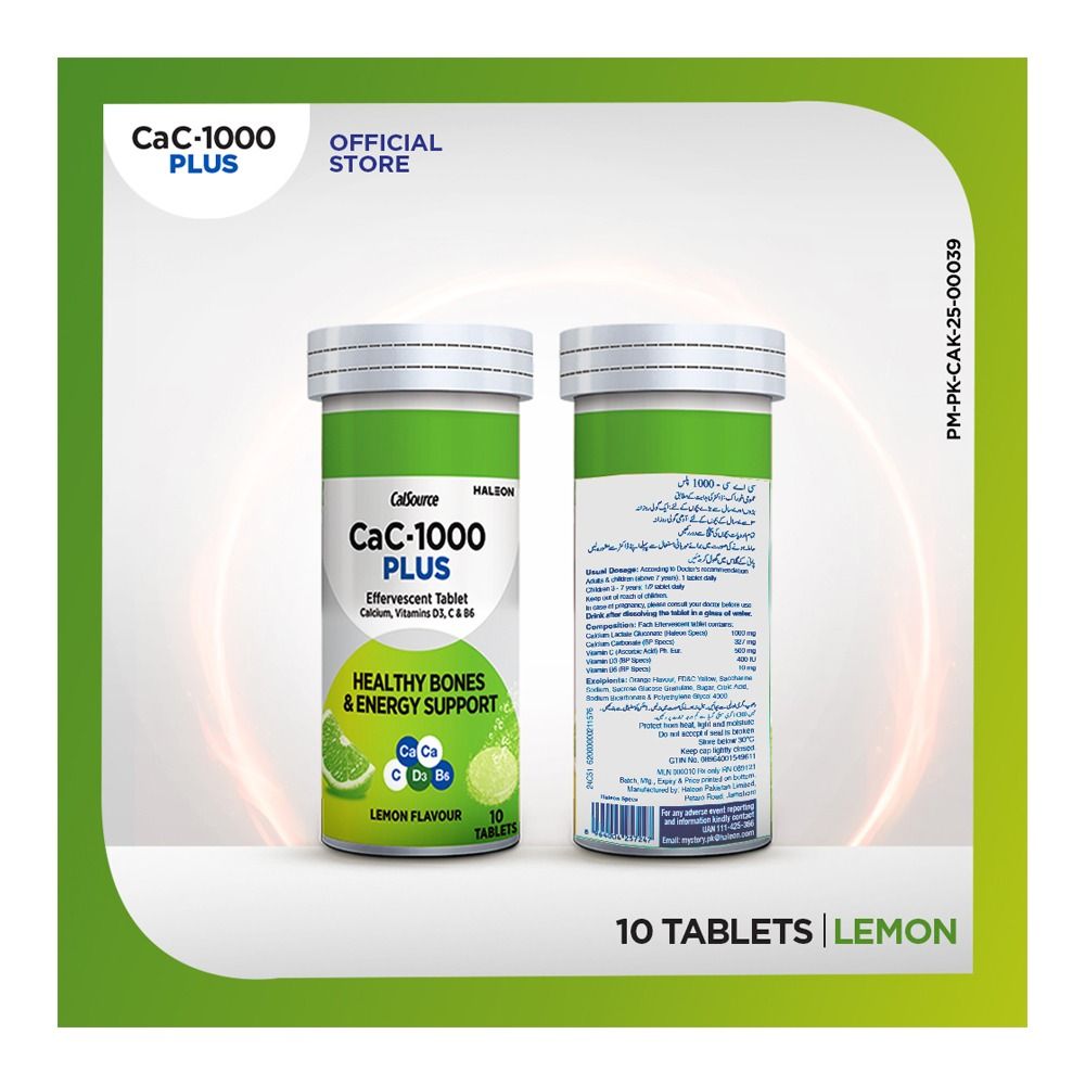 Buy GSK Cac-1000 Plus Lemon, 10-Pack Online at Best Price in Pakistan ...