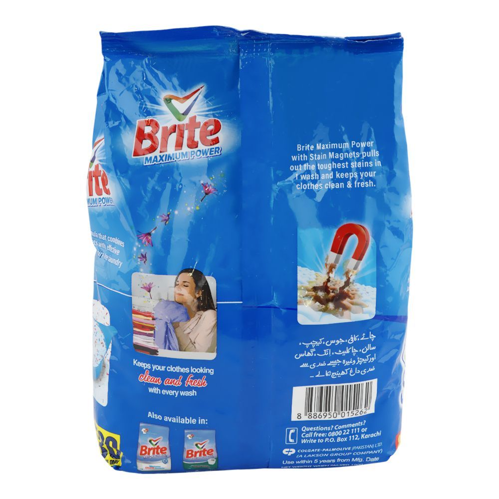 Purchase Brite Maximum Power Detergent Powder 1 KG Online at Best Price ...