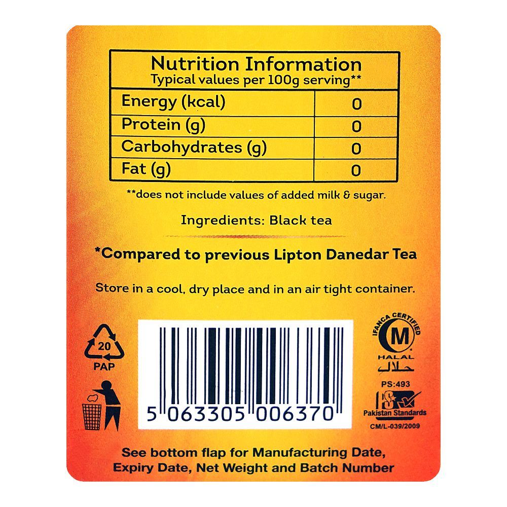 Order Lipton Tea Danedar, 170g Online at Special Price in Pakistan ...