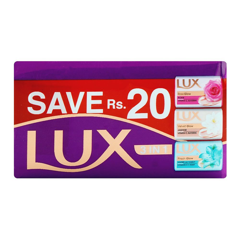 Order Lux 3 In 1 Multi Soap Trio Pack, 3x130g Online at Special Price ...