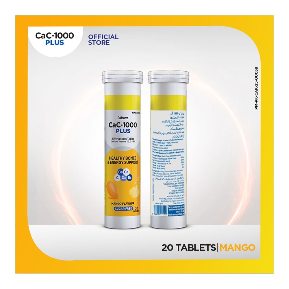 Order GSK Cac-1000 Plus Mango, 20-Pack Online at Best Price in Pakistan ...
