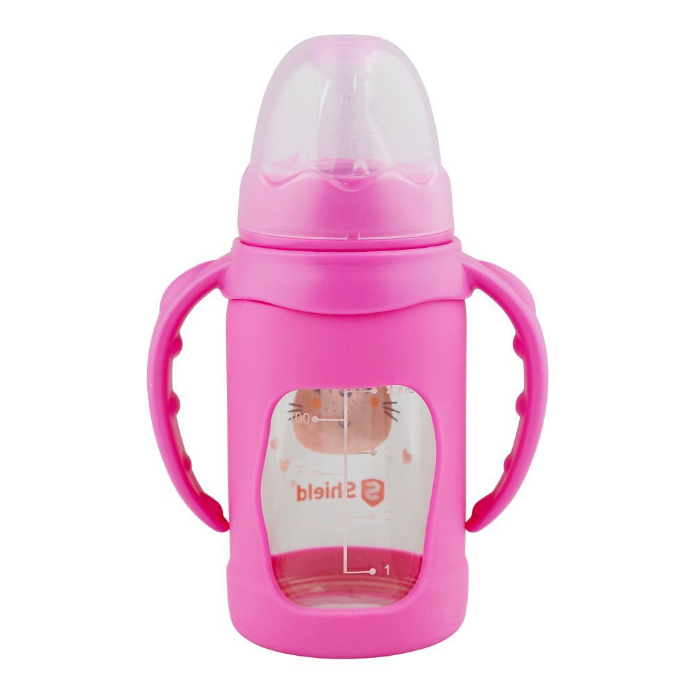 Purchase Shield Baby Glass Feeder With Silicone Protector, 120ml Online ...